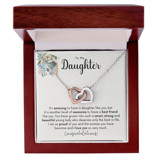 To my Daughter and Friend Graduation Gift Necklace – GiftBabble